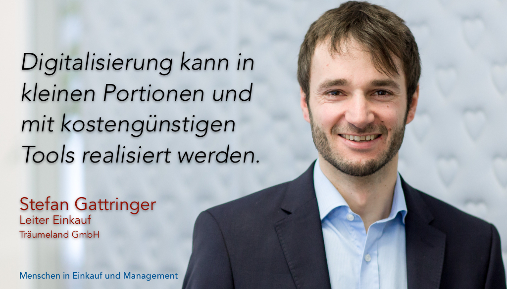Stefan Gattringer: „Die wesentlichen Erfolgsfaktoren im Einkauf ...